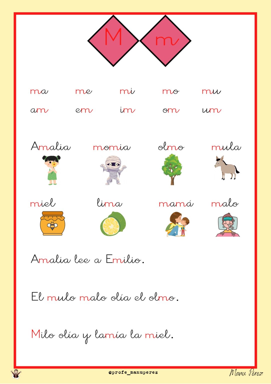 Cartilla de lectura 1º primaria todas las letras + sinfones ...