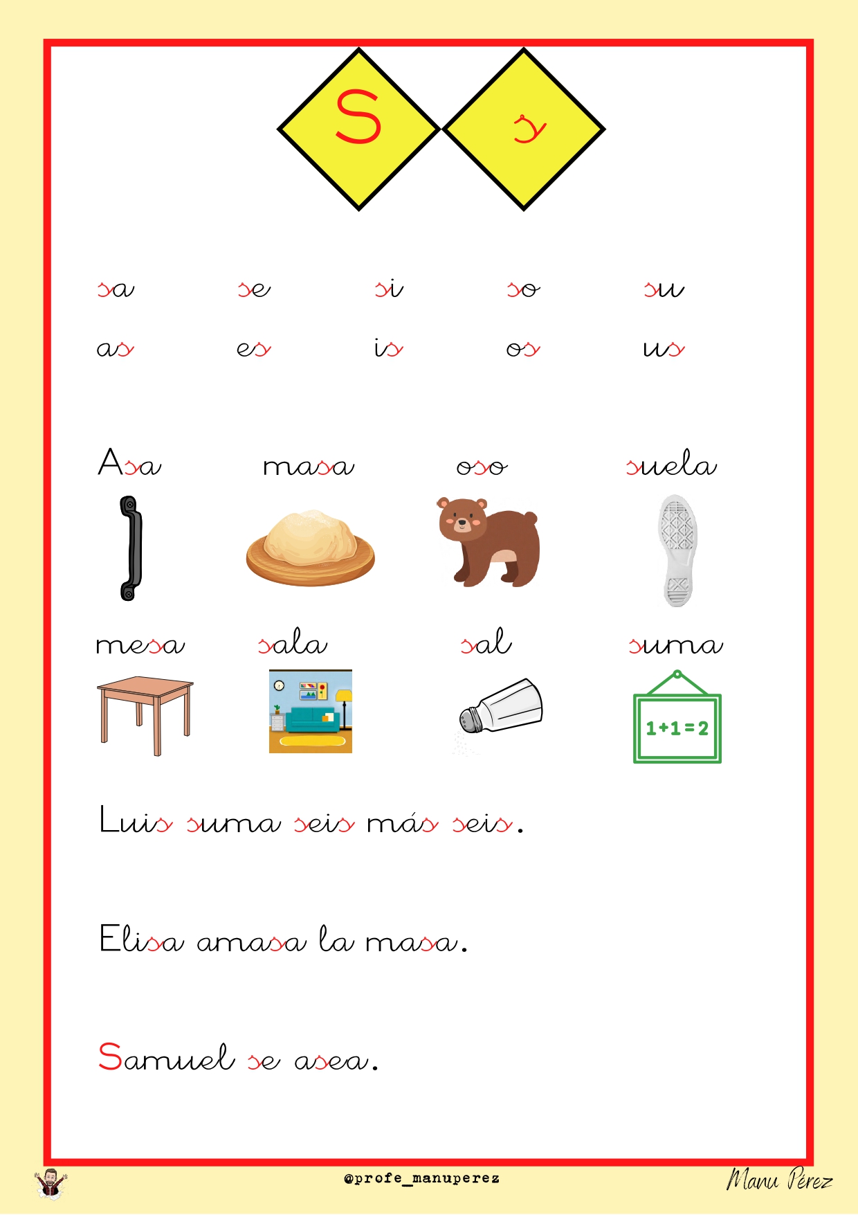Cartilla de lectura 1º primaria todas las letras + sinfones ...