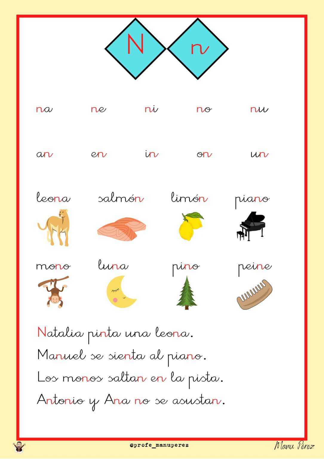 Cartilla de lectura 1º primaria todas las letras + sinfones ...