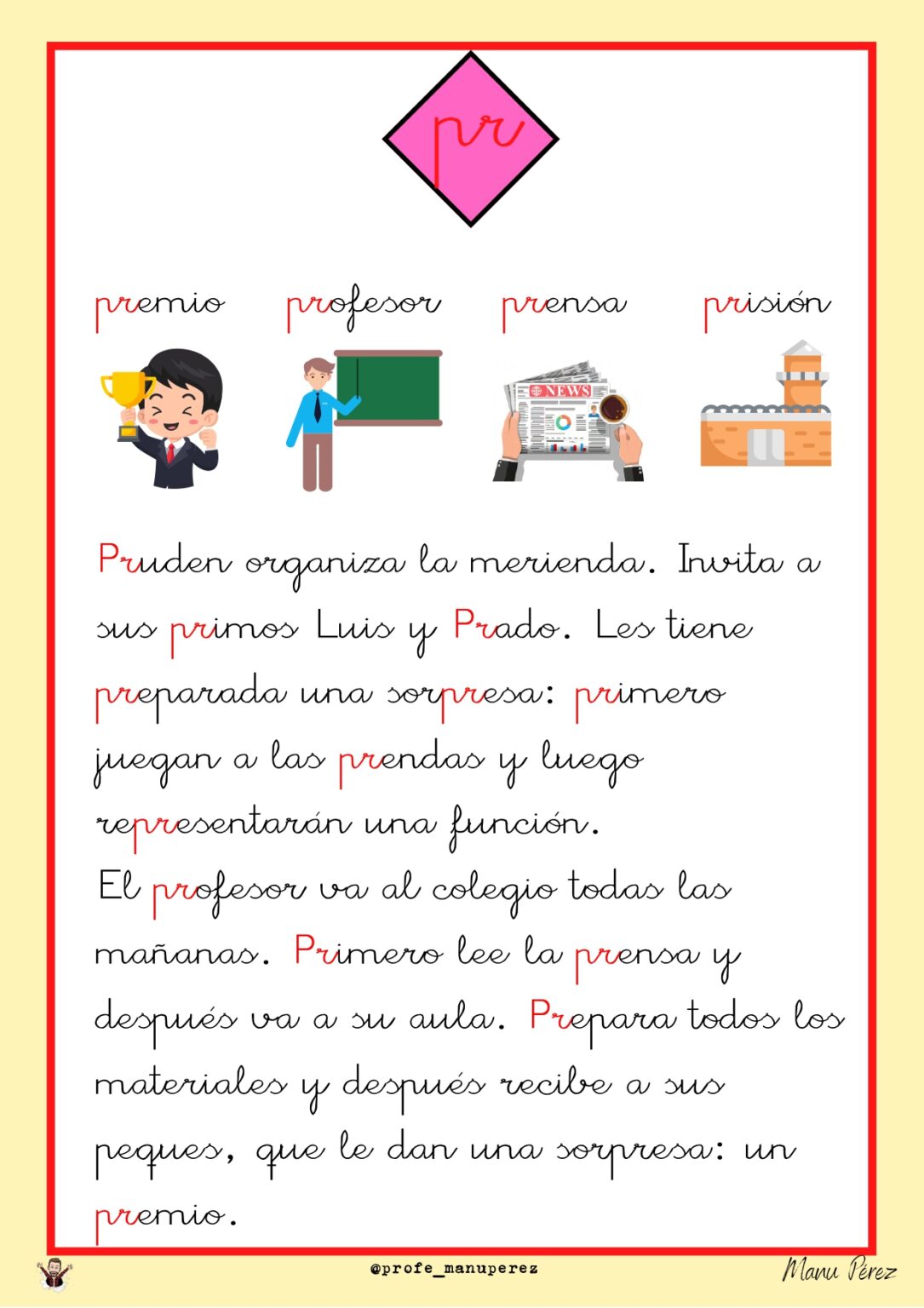 Cartilla de lectura 1º primaria todas las letras + sinfones ...