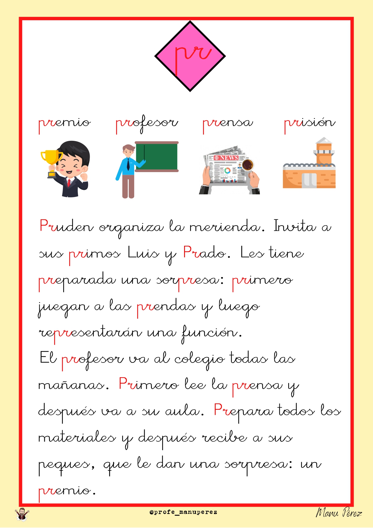 Cartilla de lectura 1º primaria todas las letras + sinfones ...