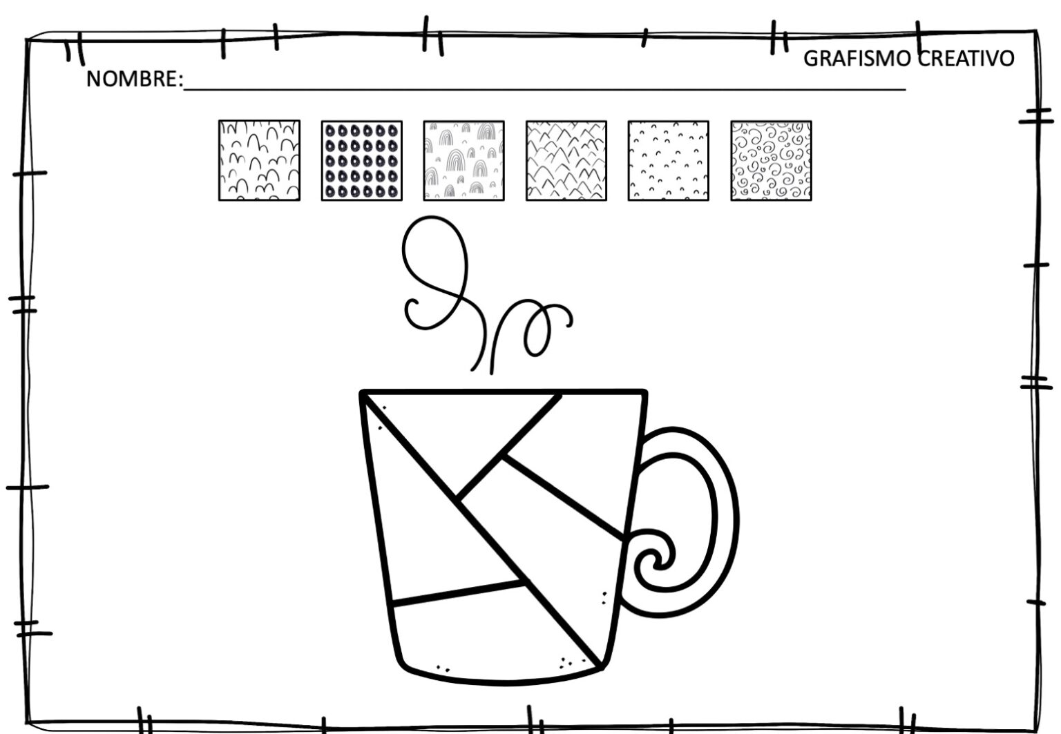 Cuaderno de grafismo creativo especial invierno -Orientacion Andujar