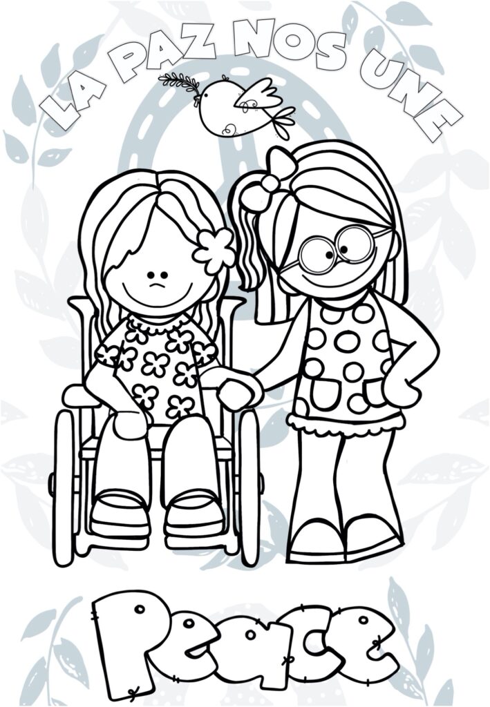 3 MURALES 2x2 4 folios COLABORATIVOS Día De La Paz -Orientacion Andujar