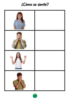 Material TEACCH para trabajar las emociones: ¿Cómo se siente ...