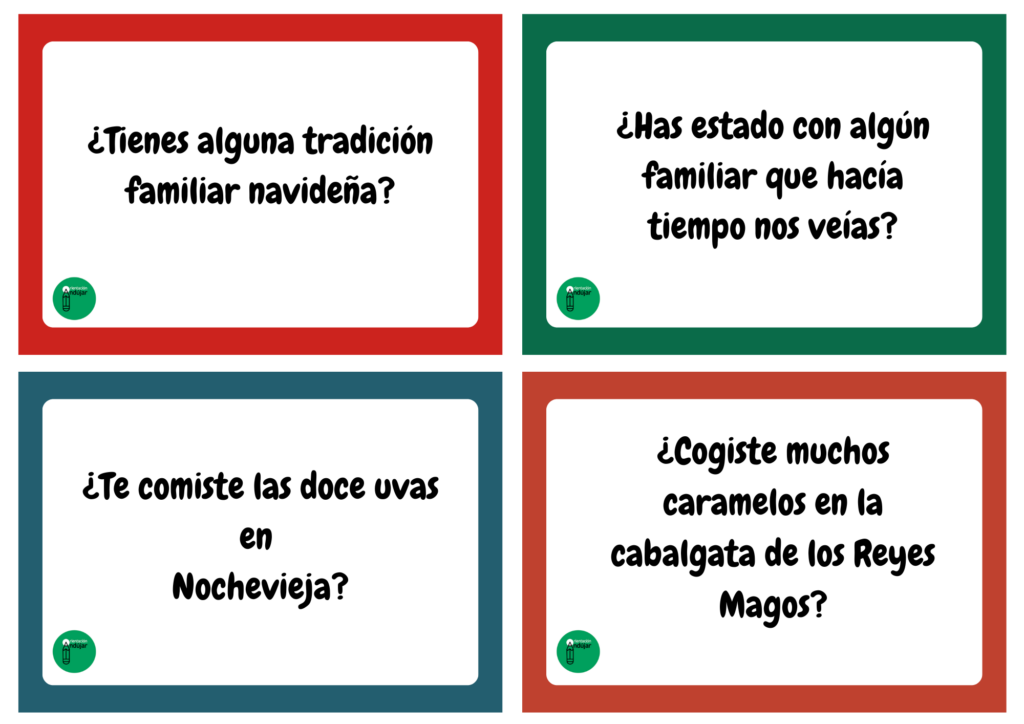 Rompemos el hielo los primeros días: Tarjetas de conversación sobre las ...