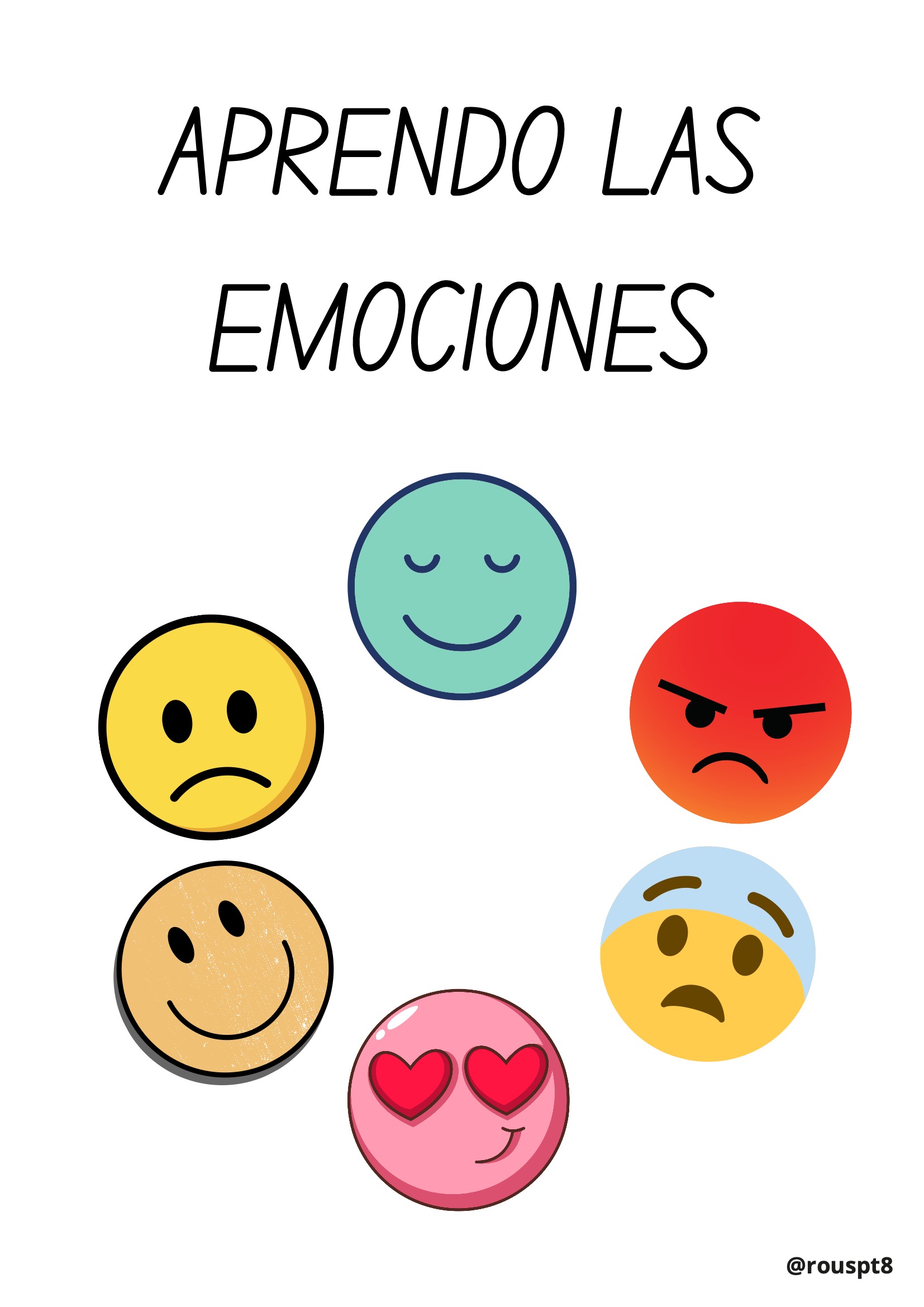 Material sencillo para trabajar las emociones - Orientacion Andujar