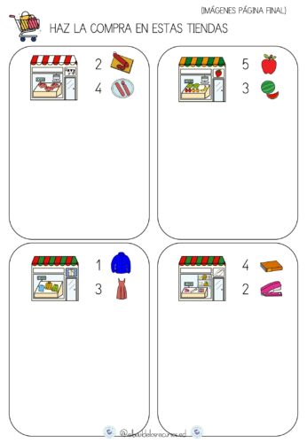 UNIDAD léxica LAS TIENDAS DE LA CIUDAD -Orientacion Andujar