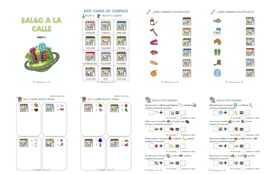 UNIDAD léxica LAS TIENDAS DE LA CIUDAD -Orientacion Andujar