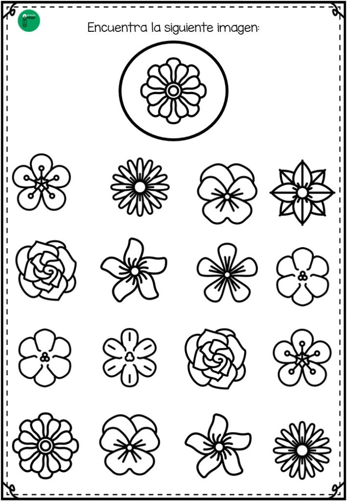 Fichas de rastreo visual para ejercitar la atención -Orientacion Andujar