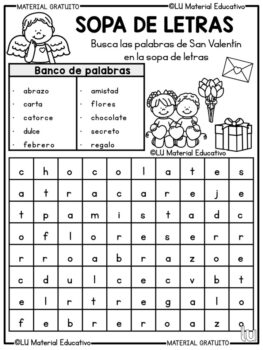 6 actividades variadas para san Valentín - Orientacion Andujar