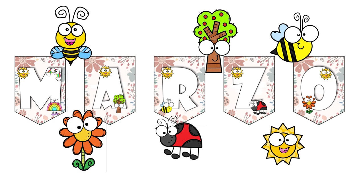 PRECIOSO BANNER DEL MES DE marzo 2025 DECORA TU CLASE - Orientacion Andujar