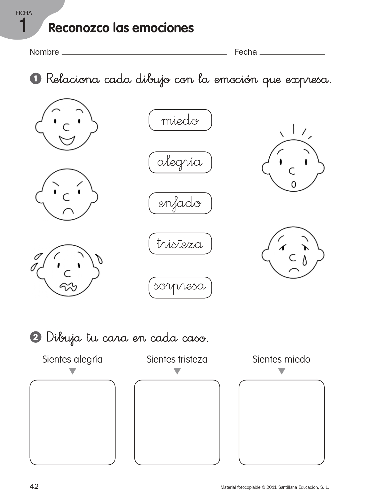 CUADERNITO EMOCIONES PRIMER CICLO PRIMARIA - Orientacion Andujar