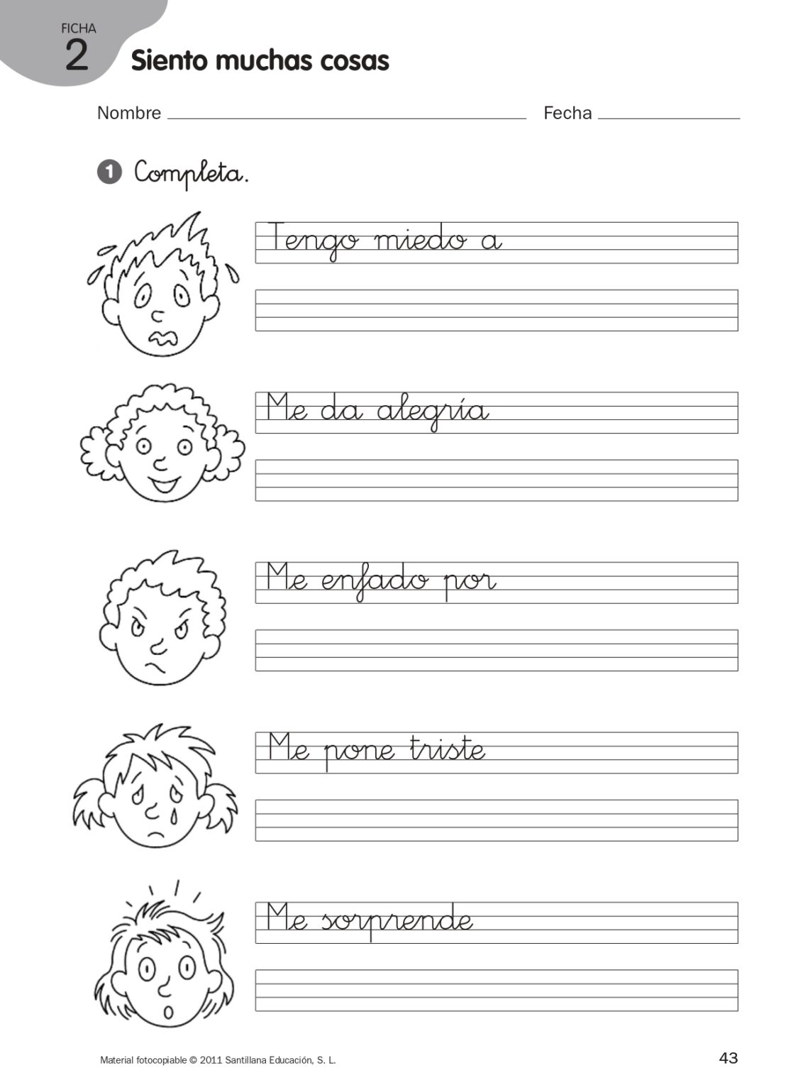 CUADERNITO EMOCIONES PRIMER CICLO PRIMARIA - Orientacion Andujar