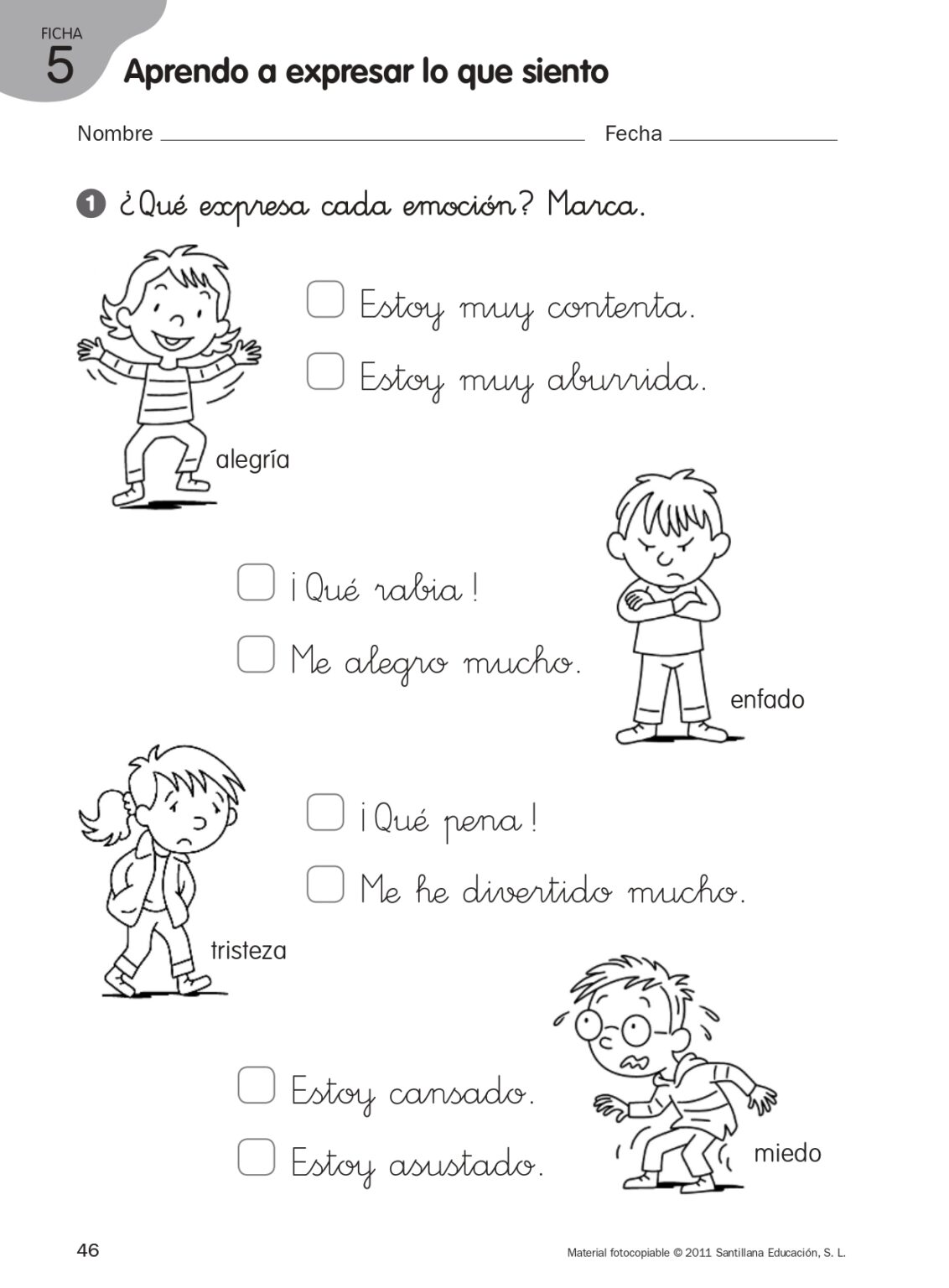 CUADERNITO EMOCIONES PRIMER CICLO PRIMARIA - Orientacion Andujar