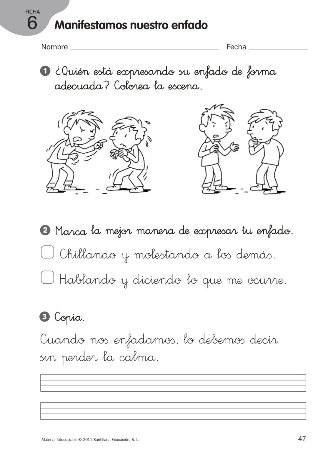 CUADERNITO EMOCIONES PRIMER CICLO PRIMARIA - Orientacion Andujar