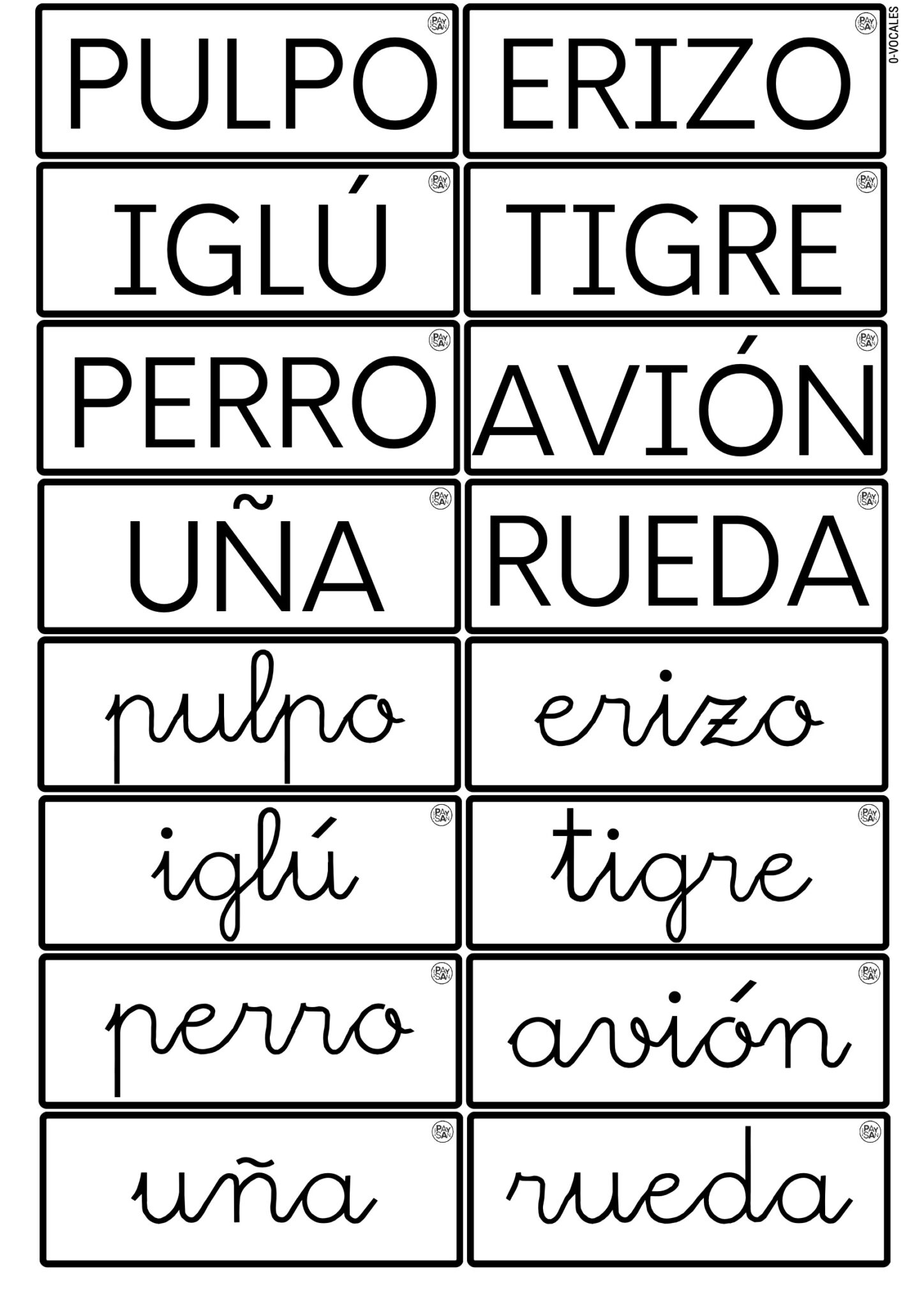 CUADERNO VOCALES INICIACIÓN A LA LECTO-ESCRITURA - Orientacion Andujar