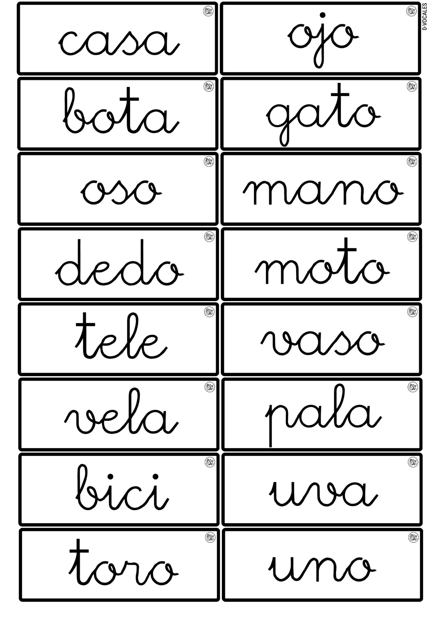 CUADERNO VOCALES INICIACIÓN A LA LECTO-ESCRITURA - Orientacion Andujar