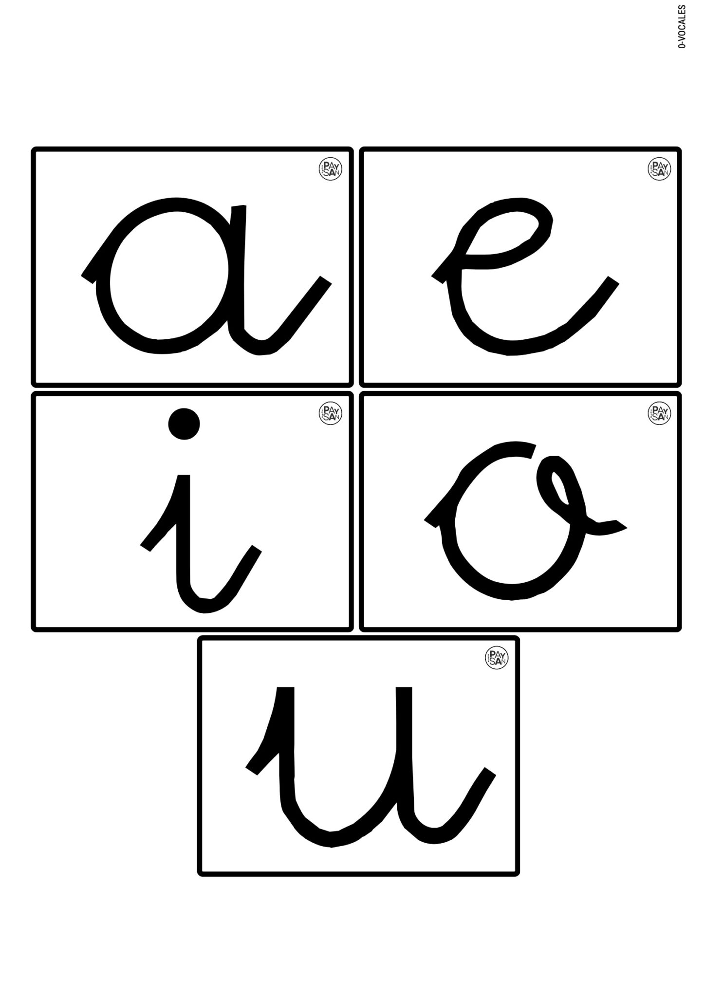 CUADERNO VOCALES INICIACIÓN A LA LECTO-ESCRITURA - Orientacion Andujar