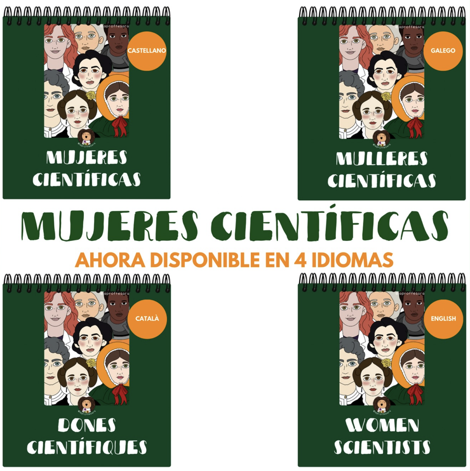 El dossier interactivo de Mujeres Científicas estará disponible en 4 idiomas - Orientacion Andujar