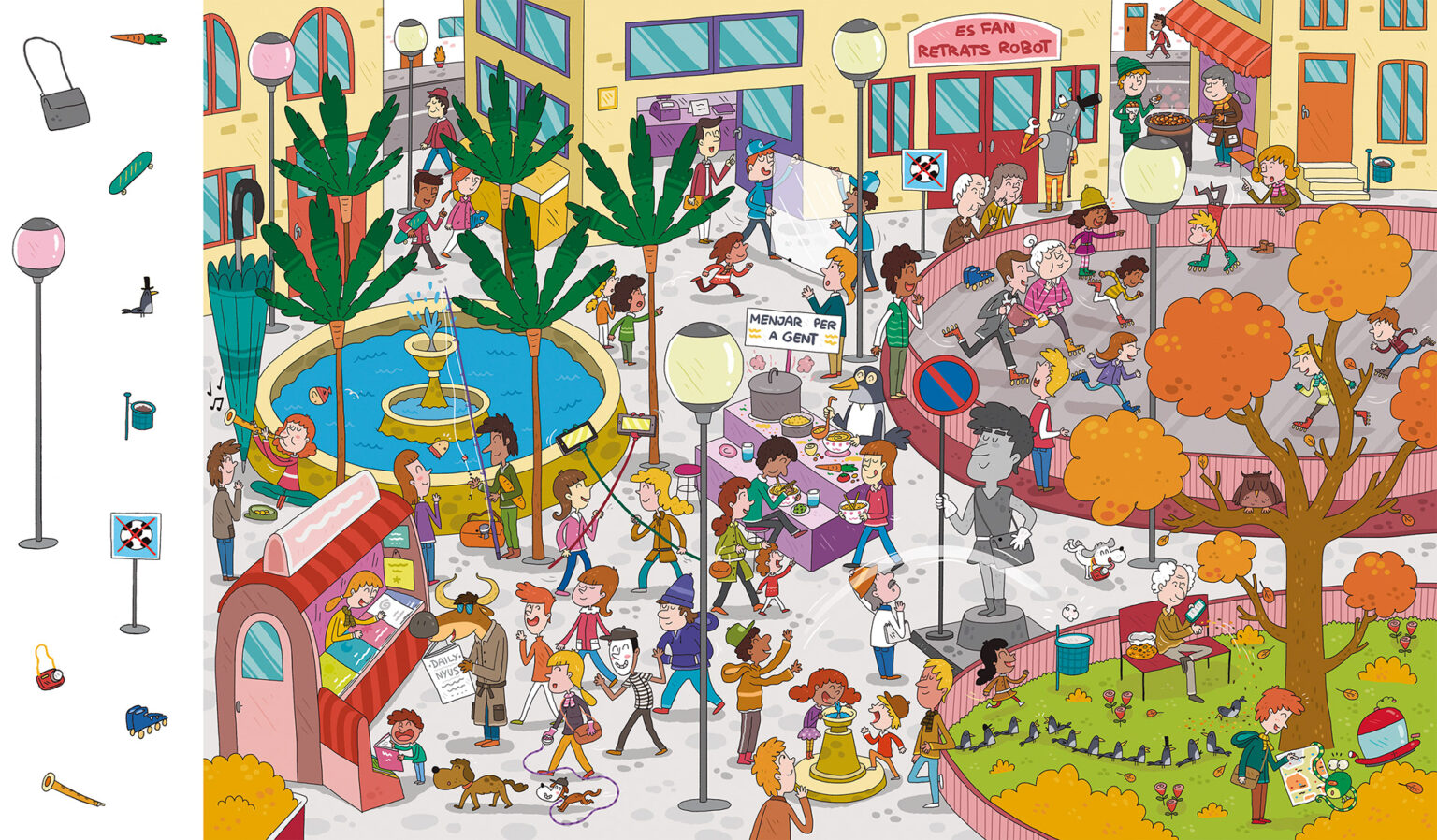 Percepción visual Coloridas fichas de atención Busca y encuentra ...