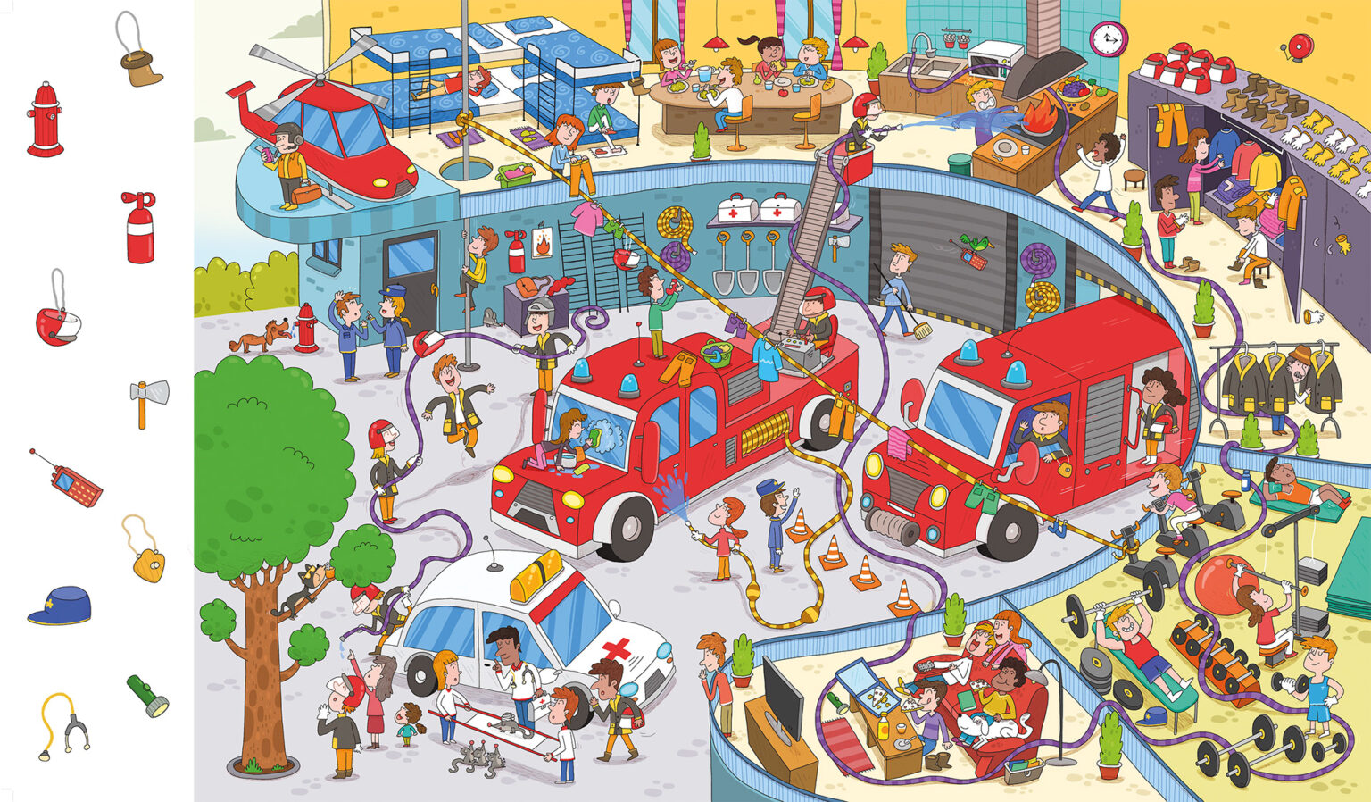 Percepción visual Coloridas fichas de atención Busca y encuentra ...