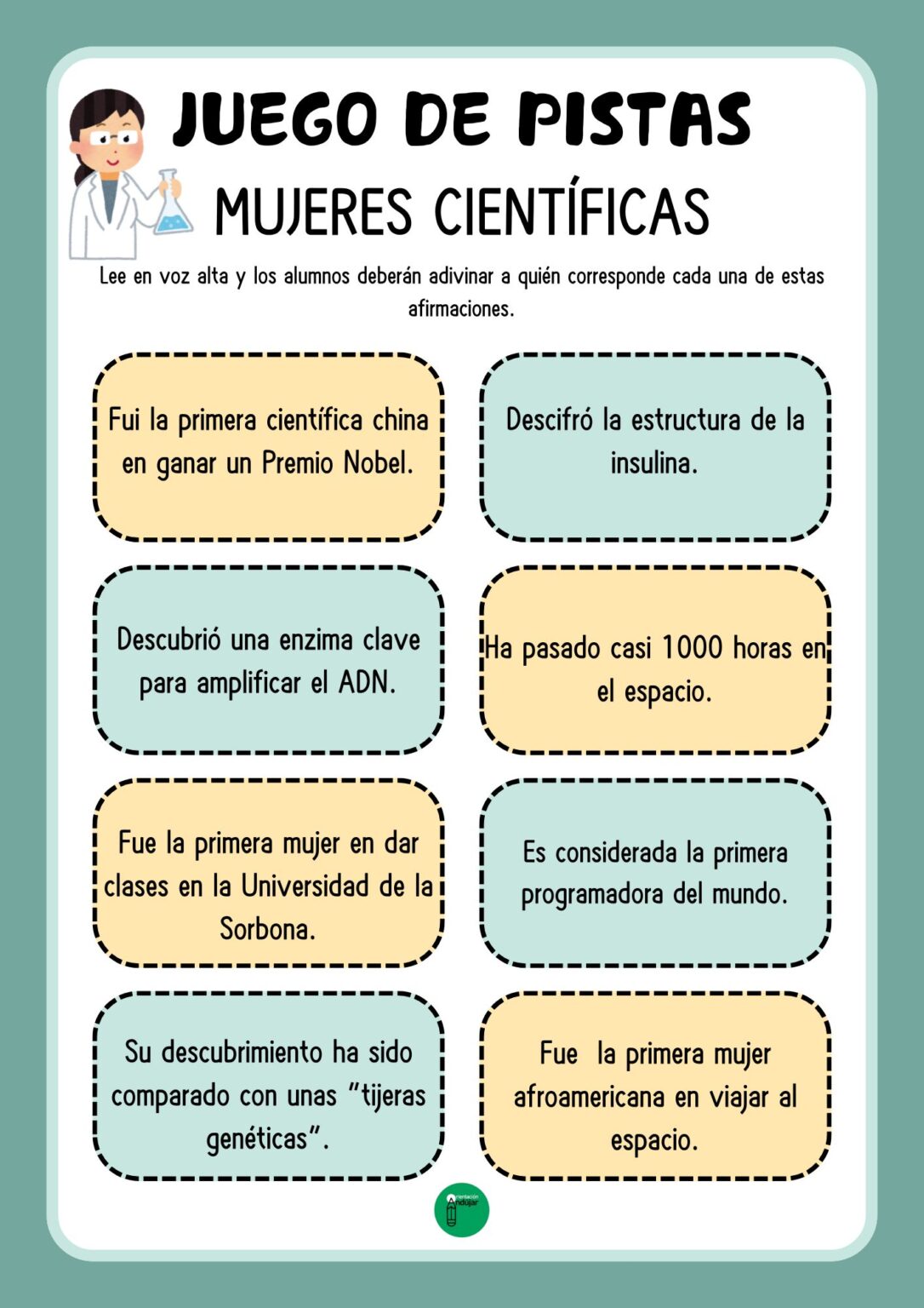 Juego de pistas para Secundaria sobre el Día Internacional de la Mujer ...