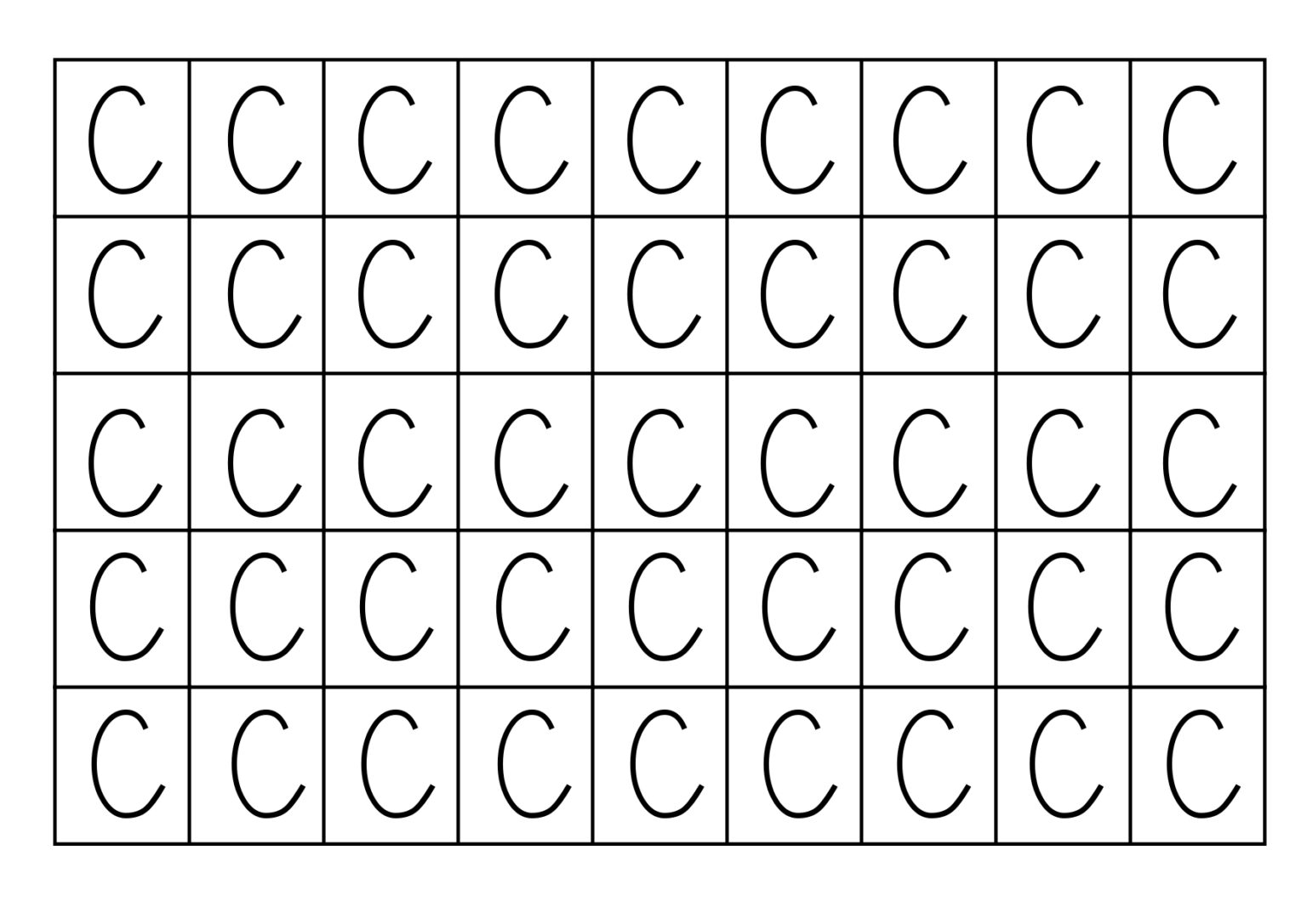Letras del abecedario para recortar y trabajar en infantil ...