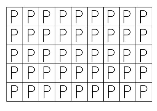 Letras del abecedario para recortar y trabajar en infantil ...
