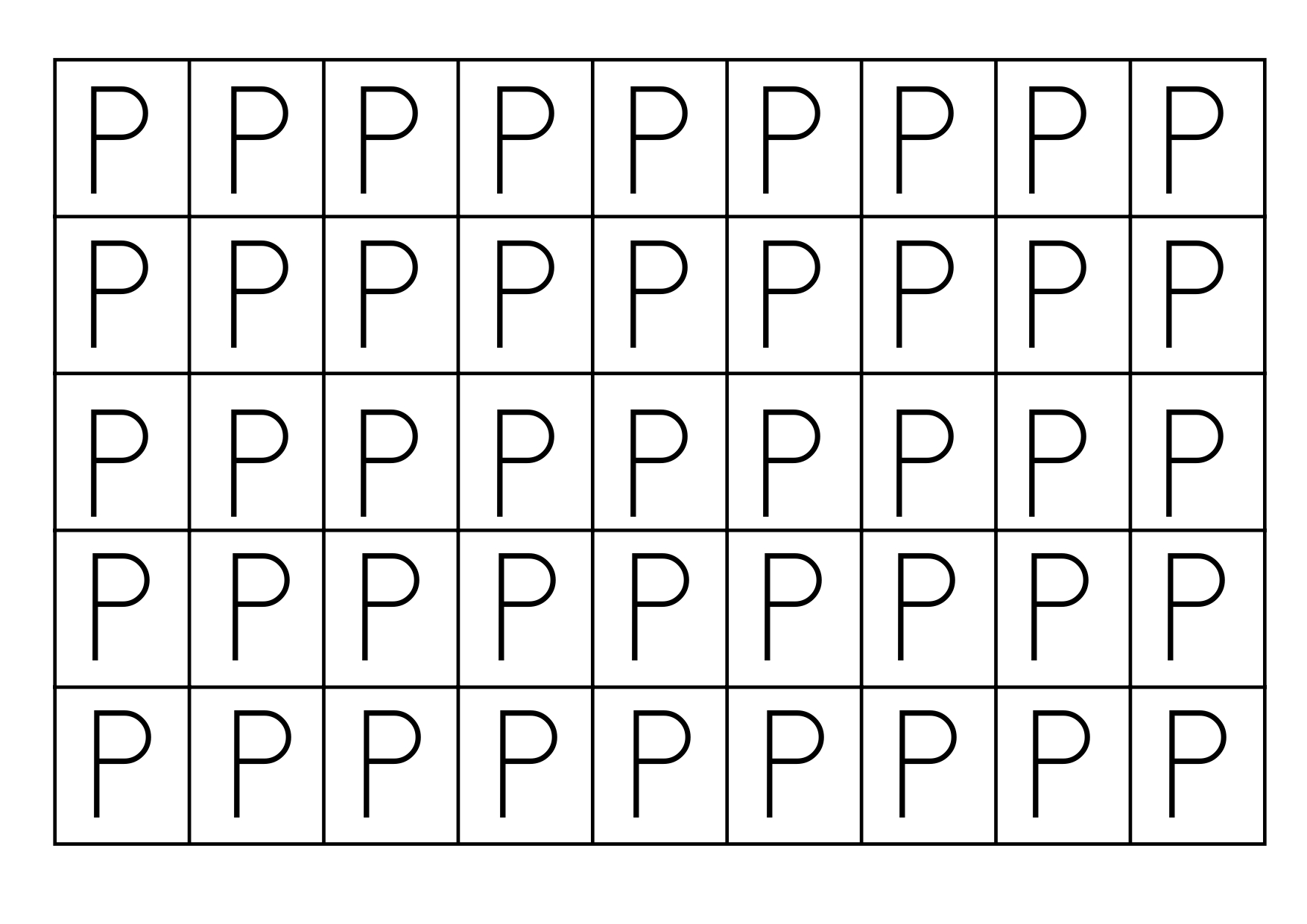 Letras del abecedario para recortar y trabajar en infantil ...