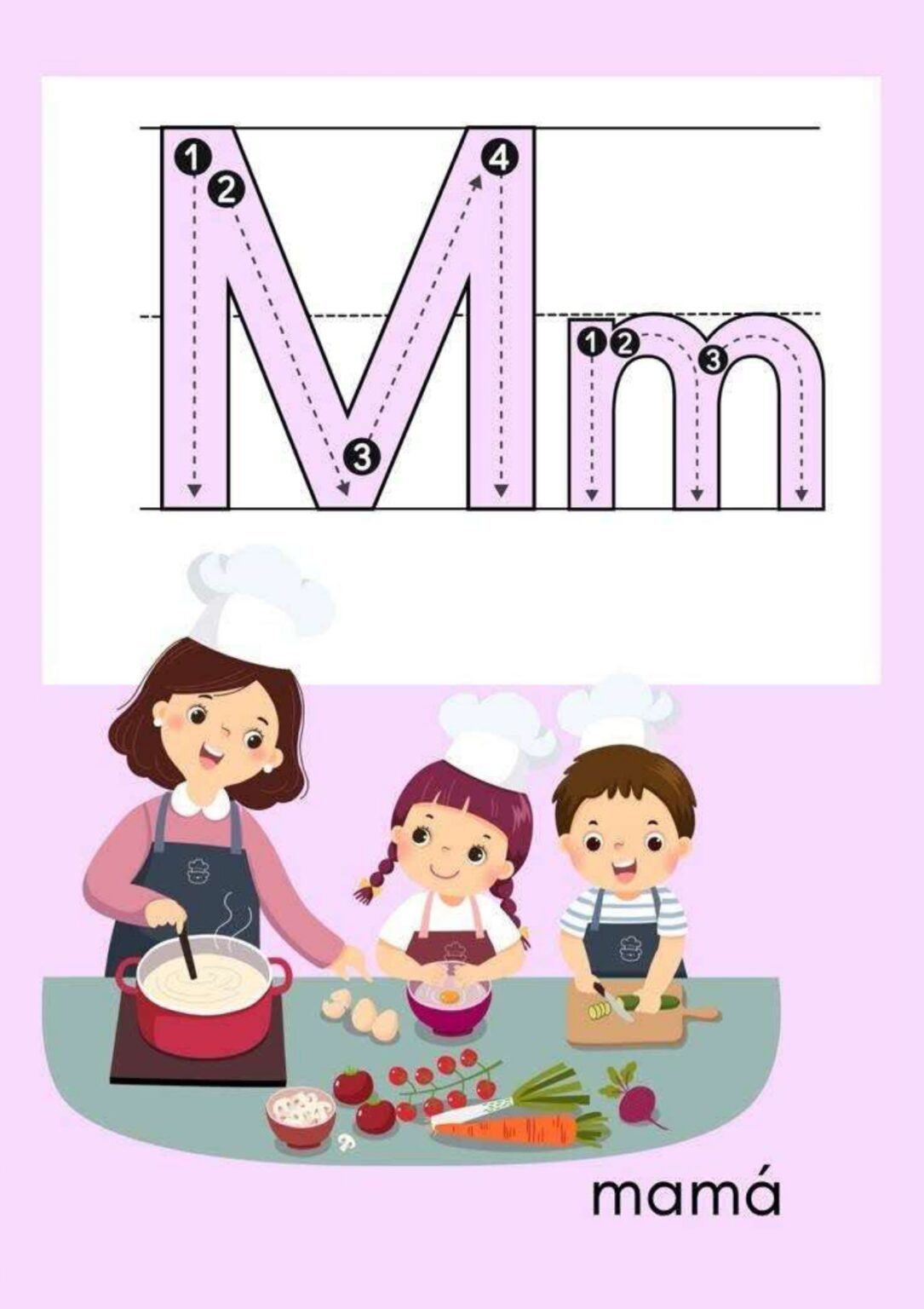 Preciosas láminas de abecedario, grafomotricidad y decoración ...