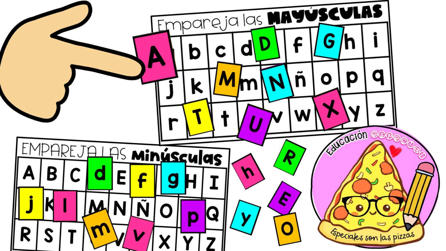 Reconocimiento de letras minúsculas y mayúsculas - Orientacion Andujar