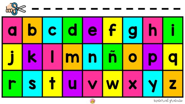 Reconocimiento de letras minúsculas y mayúsculas - Orientacion Andujar