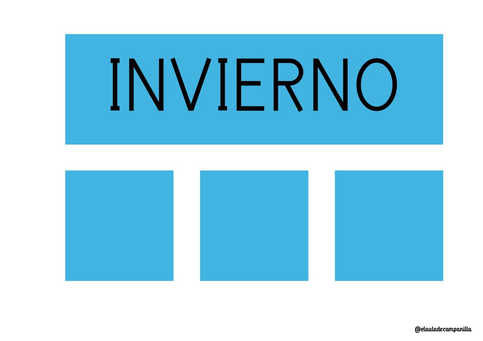 Cuaderno teacch invierno con pictogramas - Orientacion Andujar