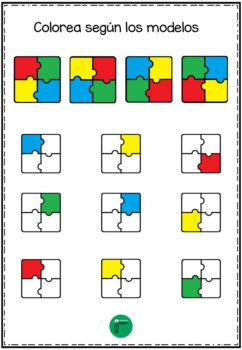 Fichas de atención para adultos y niños con colores - Orientacion Andujar
