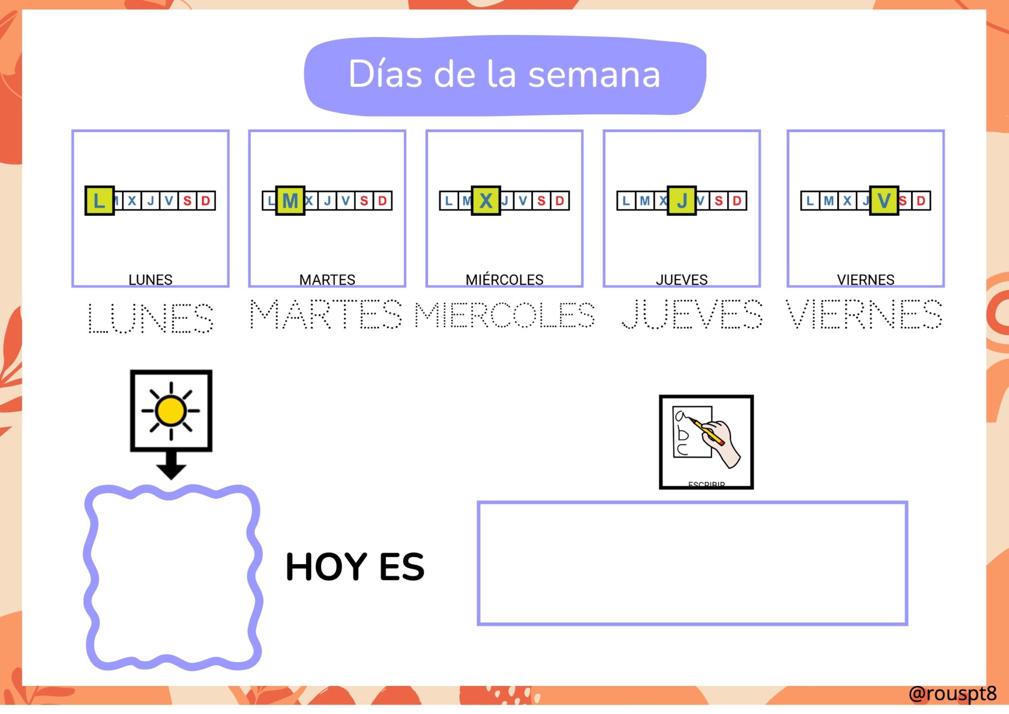 4 NIVELES AGENDAS VISUALES teacch individualizadas - Orientacion Andujar