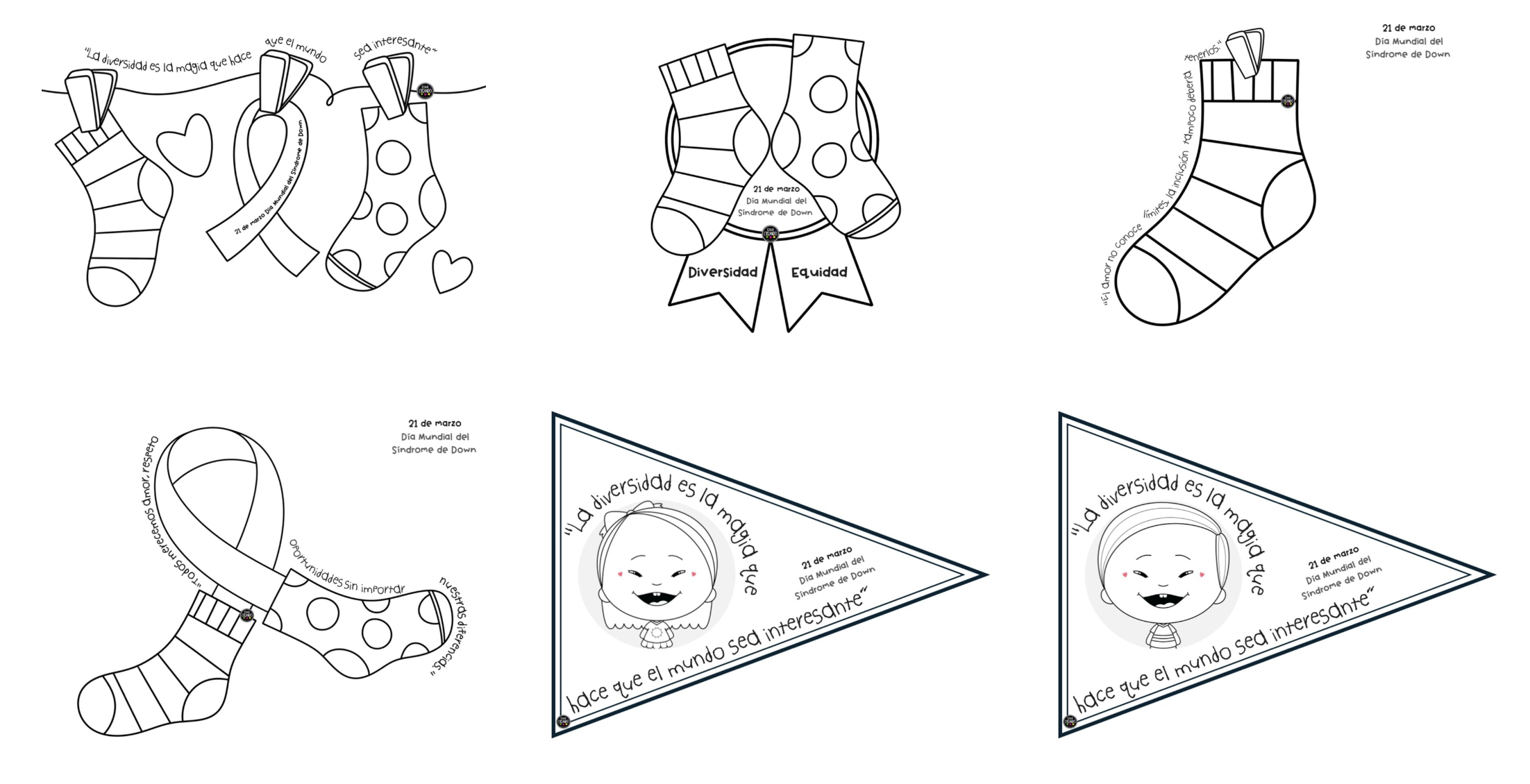 Actividades 21 MARZO Día Síndrome de Down - Orientacion Andujar