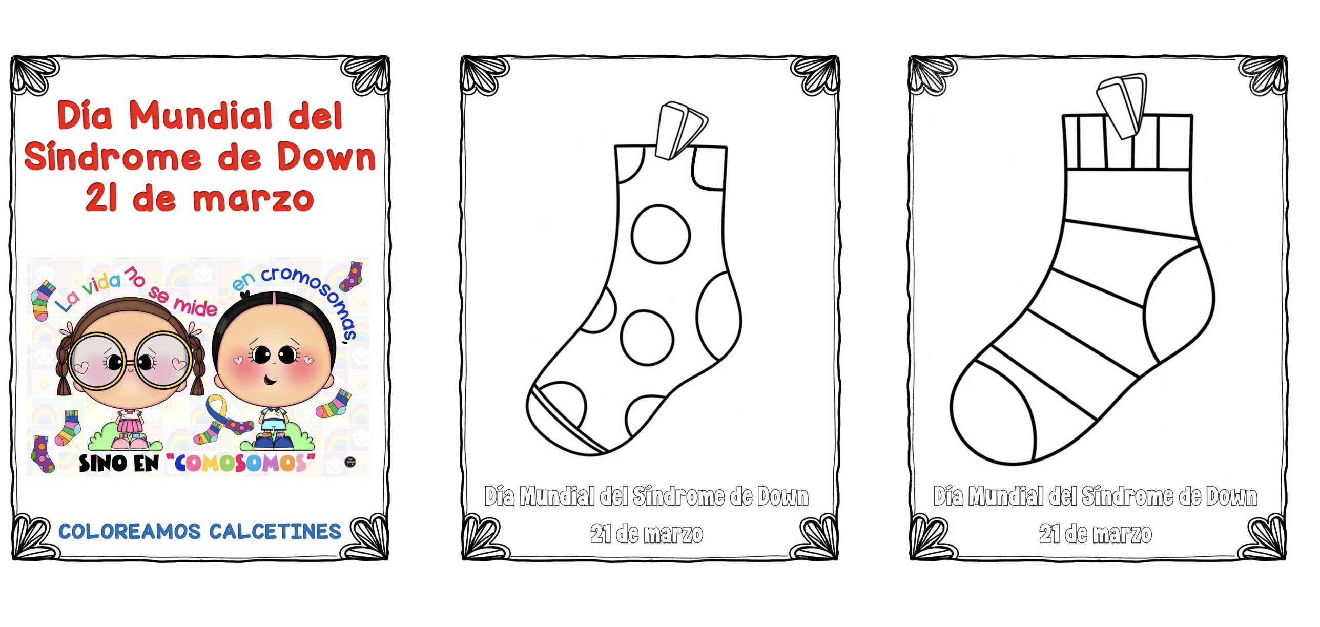 Página Para Colorear De Calcetines Dibuja Y Colorea Unos Calcetines