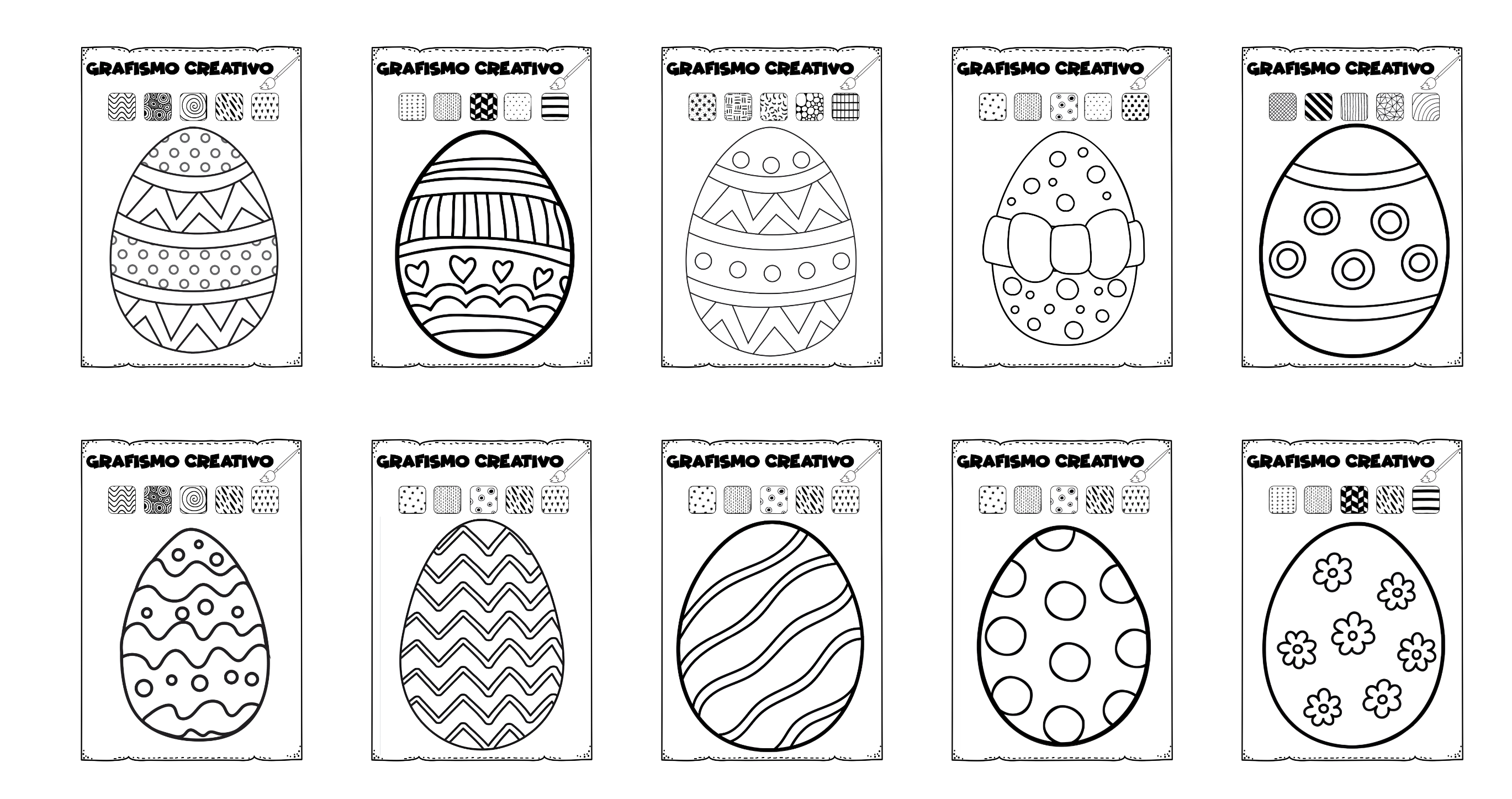 GRAFISMO CREATIVO ESPECIAL HUEVOS DE PASCUA - Orientacion Andujar