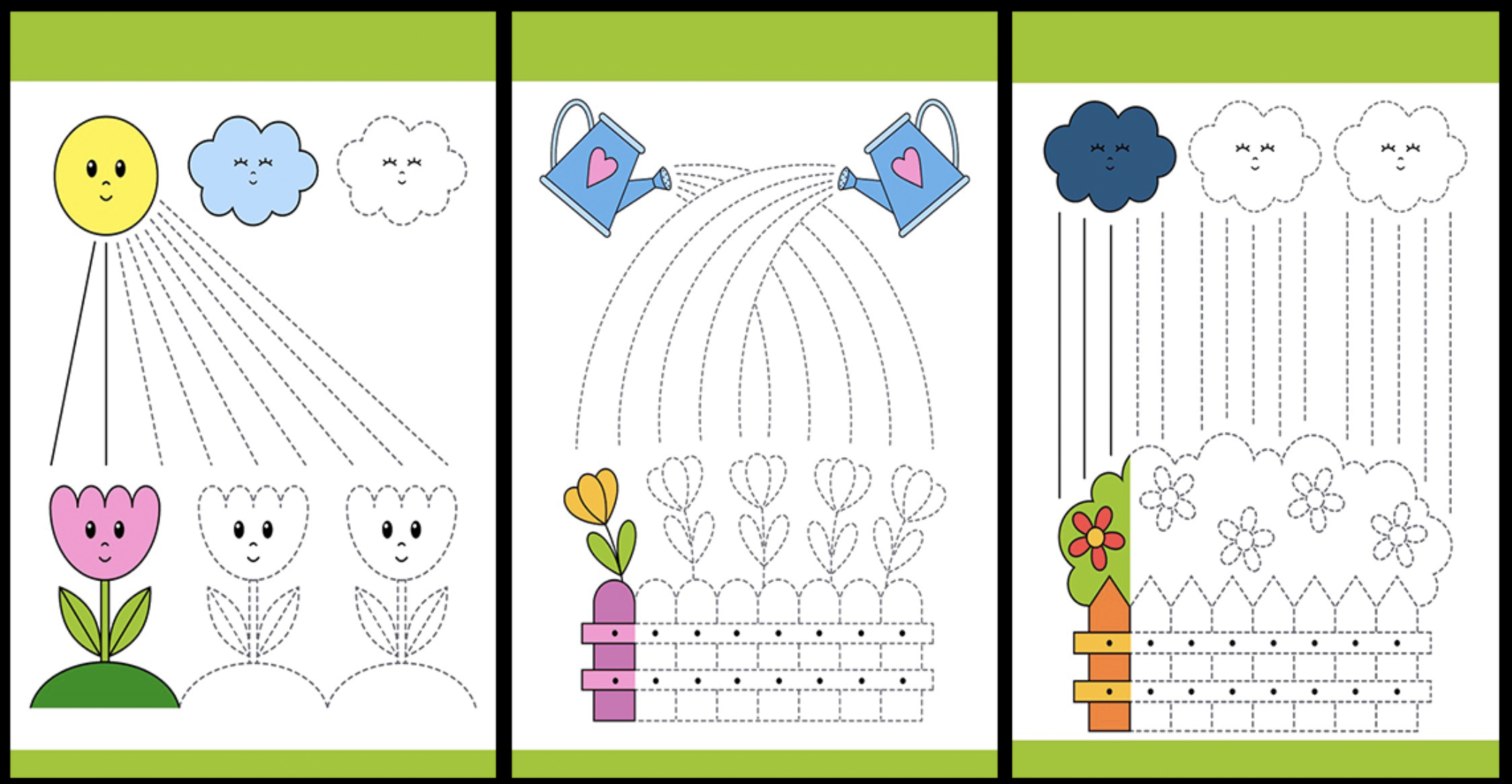 Grafomotricidad en primavera bonitas actividades - Orientacion Andujar