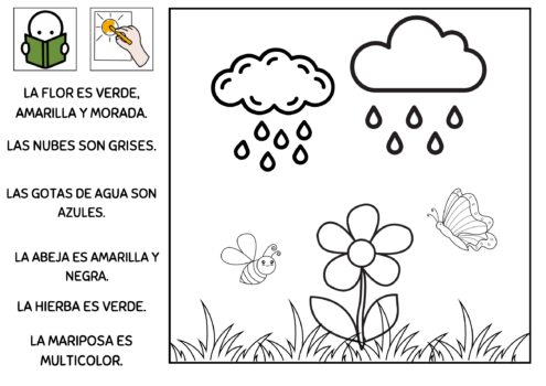 Cuadernito 50 pag. Fichas sencillas trabajamos la Pascua y primavera ...