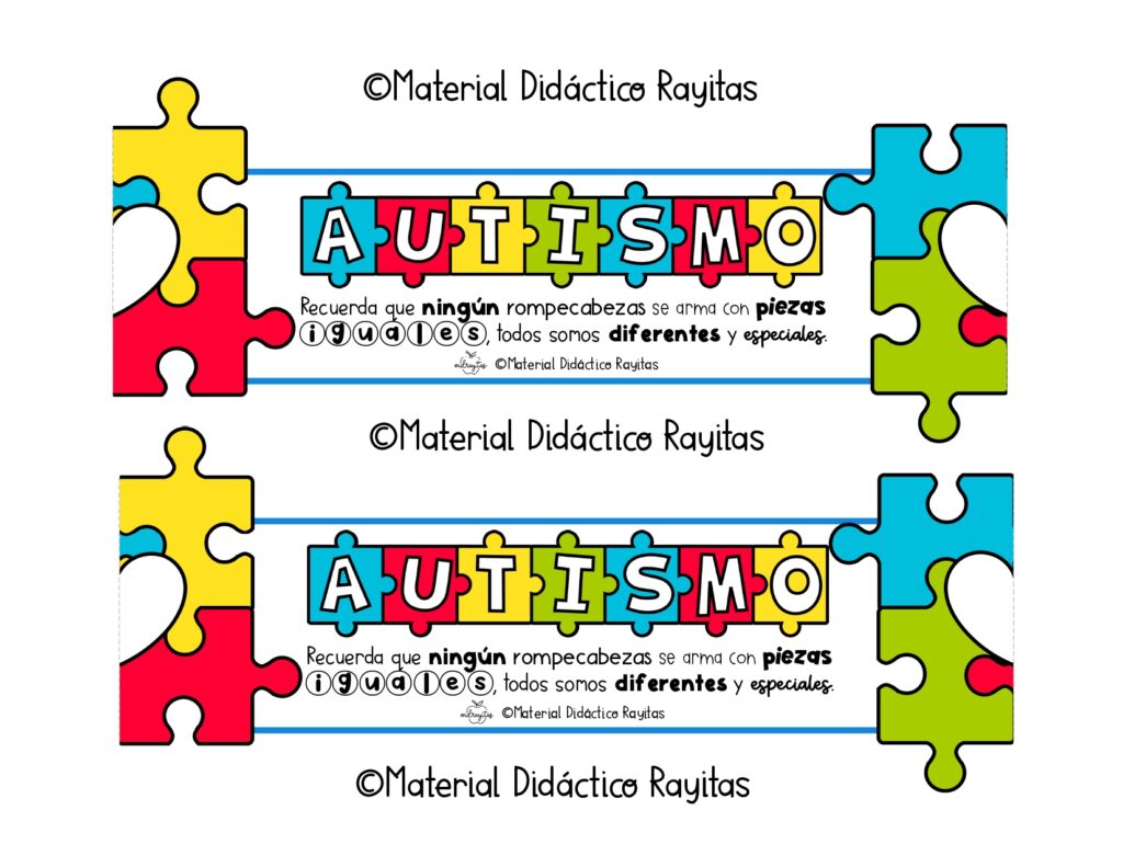 Cuaderno actividades 2 de abril Concienciación Autismo - Orientacion ...
