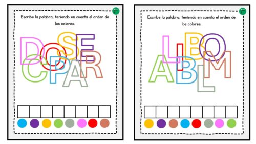 Discriminacion visual colores 8 letras (5) - Orientación Andújar ...