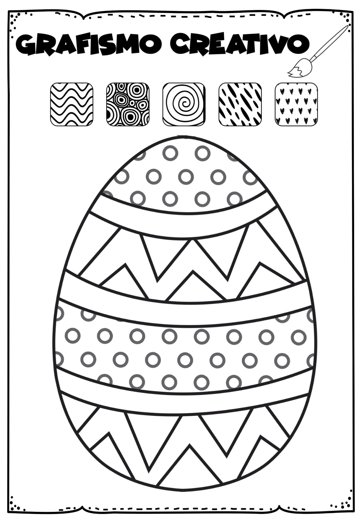 GRAFISMO CREATIVO ESPECIAL HUEVOS DE PASCUA - Orientacion Andujar