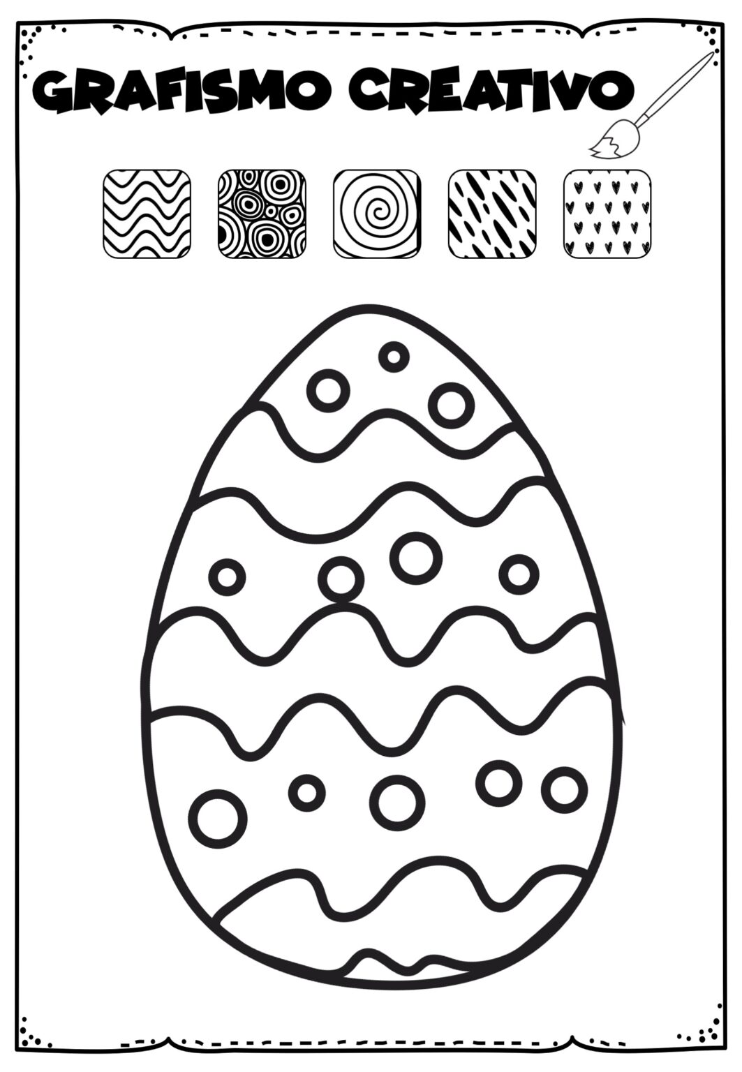 GRAFISMO CREATIVO ESPECIAL HUEVOS DE PASCUA - Orientacion Andujar