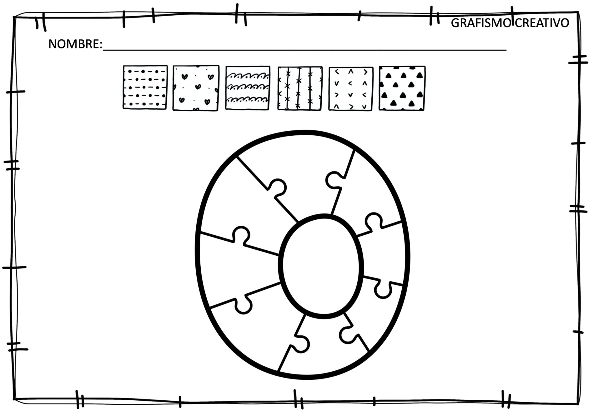 Grafismo creativo: Letras del mes de marzo - Orientacion Andujar