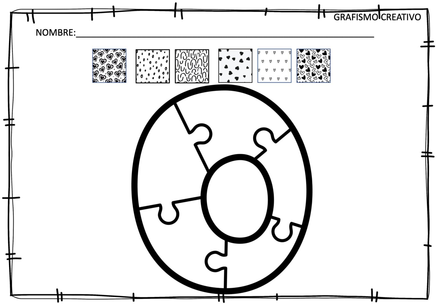 Grafismo creativo: Letras del mes de marzo - Orientacion Andujar