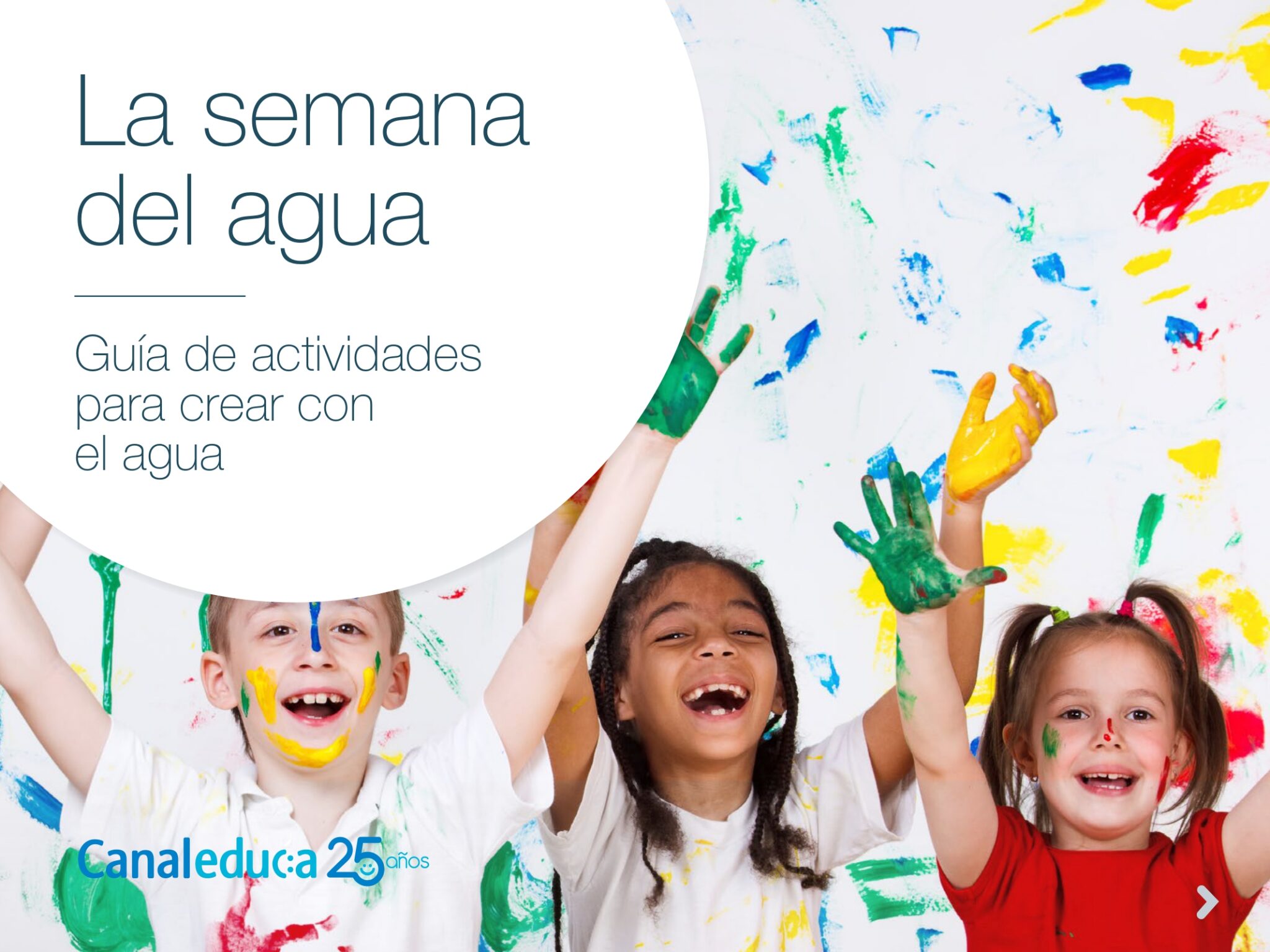 Guía de actividades para crear con el agua. Semana del Agua ...
