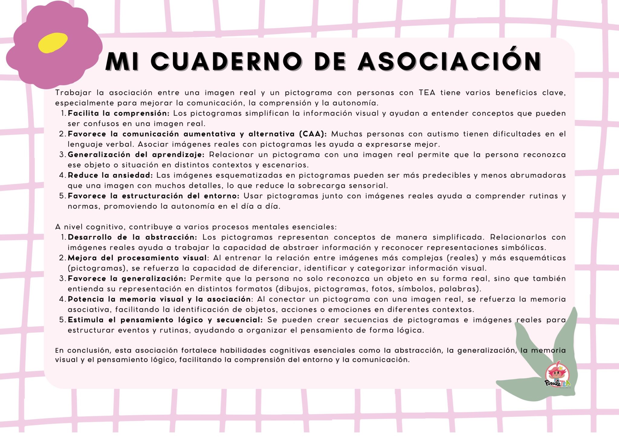 MI CUADERNO DE ASOCIACIÓN foto-picto 50 páginas - Orientacion Andujar