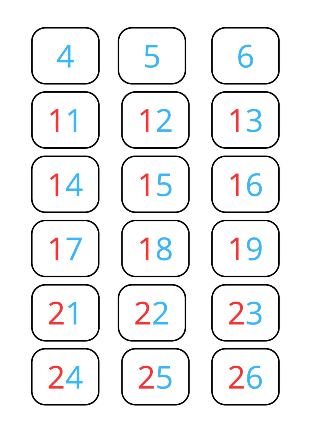 Materiales manipulativos: LAS CASITAS DE LOS NÚMEROS - Orientacion Andujar