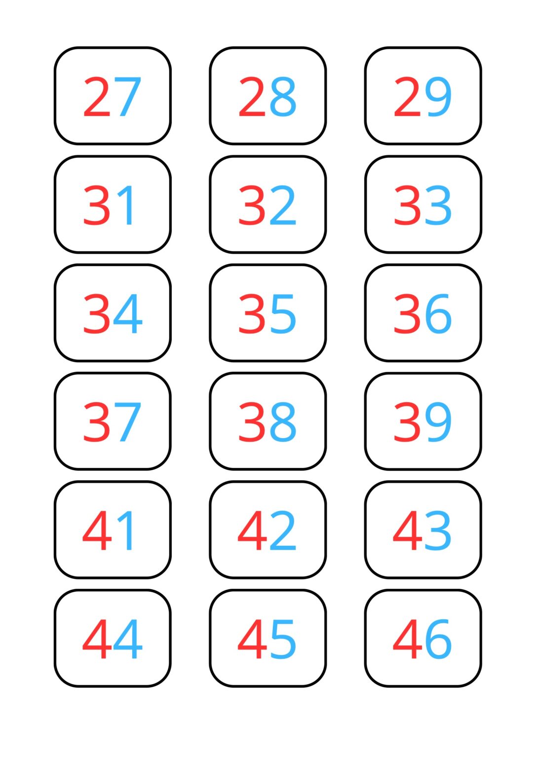 Materiales manipulativos: LAS CASITAS DE LOS NÚMEROS - Orientacion Andujar